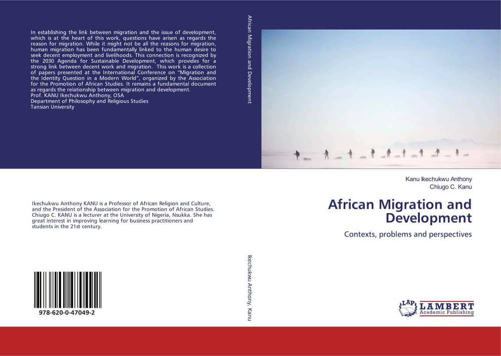 Book: Prof Kanu, and the African Migration and Philosophy – Afrikan ...