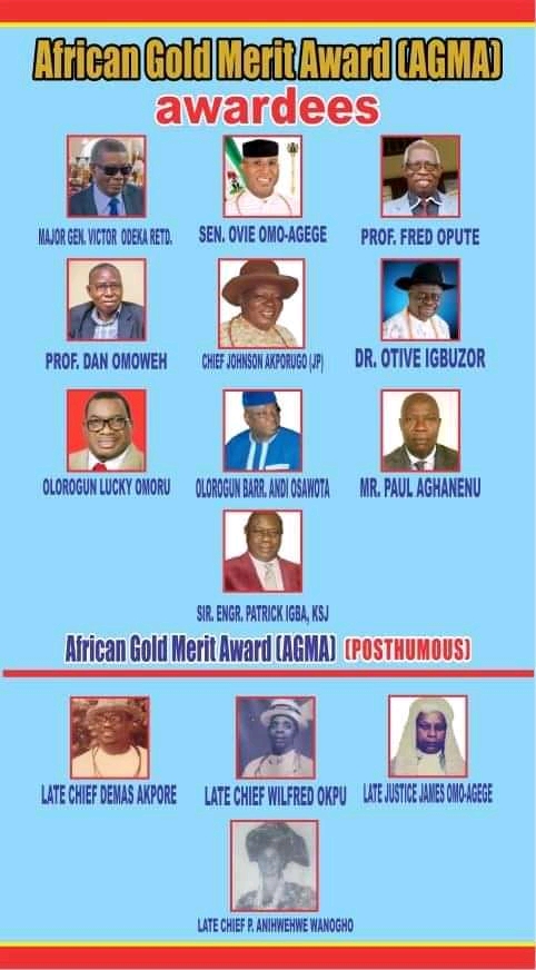 14 Eminent Orogun Personalities who won African Gold Merit Award ...